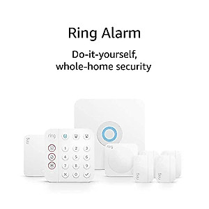Certified Refurbished Ring Alarm 8-piece kit (2nd Gen) – home security system with optional 24/7 professional monitoring – Works with Alexa