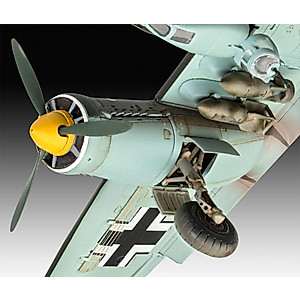 Revell RV04972 Junkers Ju88 A-1 Battle of Britaon 1:72 Plastic Model kit, Unlackiert