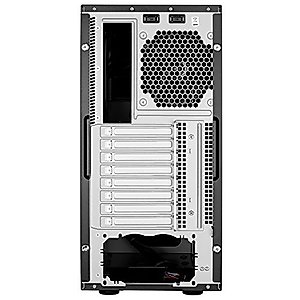 Antec Gaming Series Three Hundred Two Mid-Tower PC/Gaming Computer Case with 9 Tool-Less Drive Bays, 2 SSD, 120/140mm Fans x 2 Pre-Installed, 4 Fan Mounts for ATX, M-ATX and Mini-ITX,Black