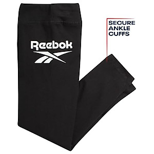 Reebok Girls' Legging Set - 3 Piece Performance Long Sleeve T-Shirt, Tee, and Leggings - Active Set for Toddlers/Girls, 2T-6X, Size 6, Semi Proud Pink