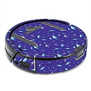 MightySkins Skin Compatible with Shark Ion Robot R85 Vacuum - Crystal Gemstones | Protective, Durable, and Unique Vinyl Decal wrap Cover | Easy to Apply, Remove, and Change Styles | Made in The USA