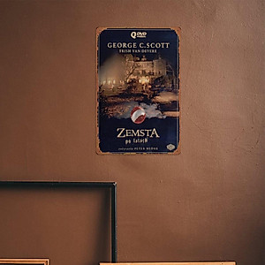 The Changeling Professional Tin Poster- Ideal Wall Decor for Bars, Cafes, Offices, Restaurants, Homes, Gardens, Shops, Clubs - 12 X 8 Inches