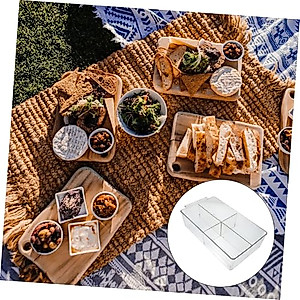 FELTECHELECTR Food Storage Containers Fridge Compartment Stacking Storage Box for Efficient and Neat Organization