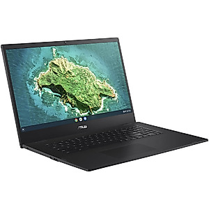 ASUS (Renewed) Chromebook CX1 17 17.3" FHD Laptop Computer, Intel Celeron N4500 Processor, 4GB LPDDR4X RAM, 64GB eMMC, WiFi 6, Bluetooth 5.2, USB Type-C, Mineral Gray, Chrome OS, BROAG