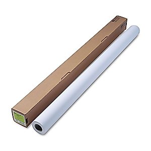 HP C6570C Designjet Inkjet Large Format Paper, 35 lbs, 54" x 100 ft, White