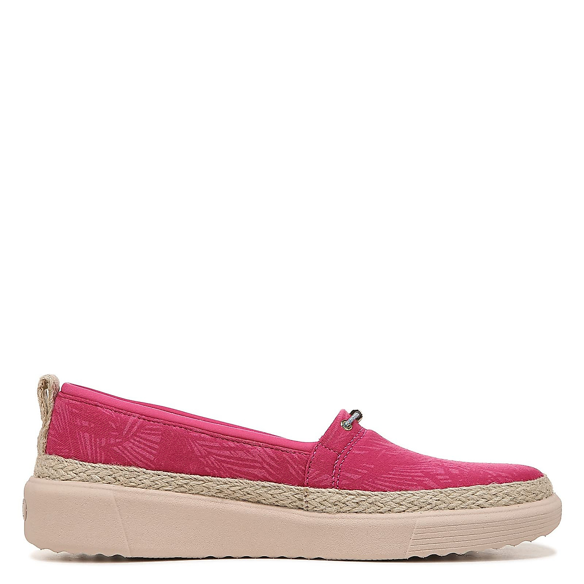 BZees Womens Maui Slip-on Loafer, Pink, 7.5 US