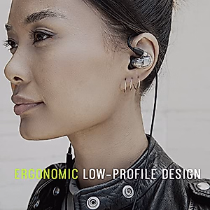 Shure SE846 Wired Sound Isolating Earbuds, High Definition Sound + Natural Bass, Four Drivers, Secure in-Ear Fit, Detachable Cable, Durable Quality, Compatible with Apple & Android Devices - Black