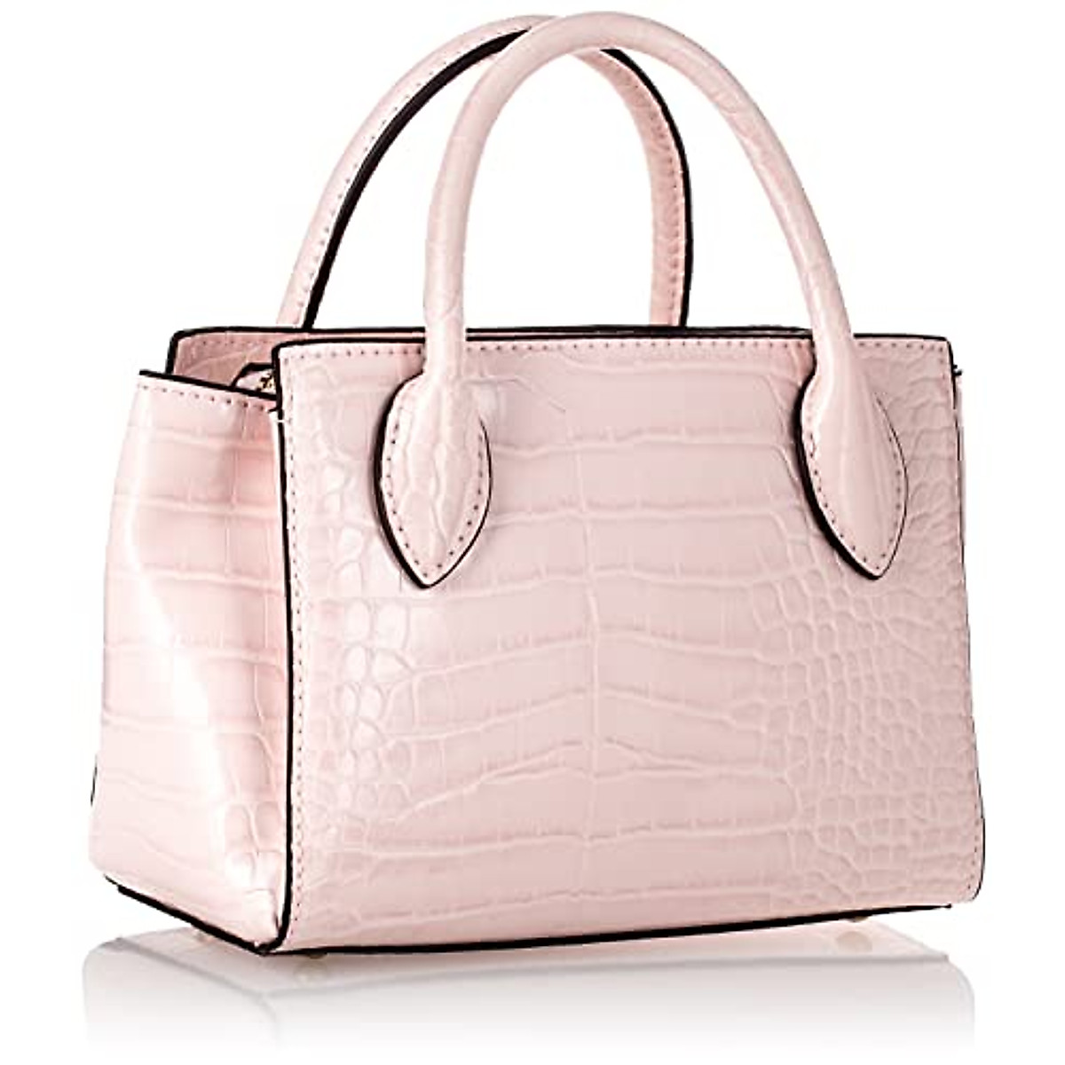 GUESS Enisa Mini Satchel, Powder Pink