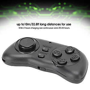 EBTOOLS Mini Gamepad, Bluetooth Game Controller Gaming Joystick, Compatible for Windows/IOS/Android System