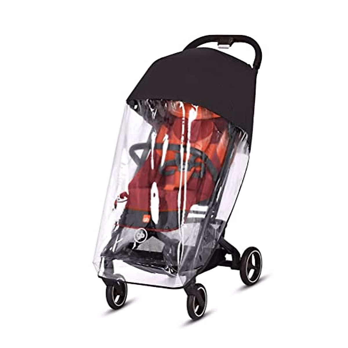 gb Gold Rain Cover for gb Qbit+ All-Terrain, Transparent