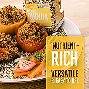 BetterBody Foods Organic Quinoa, Vegan, Complete Plant Protein, Gluten Free, Low Glycemic Rice Replacement, 24 ounce