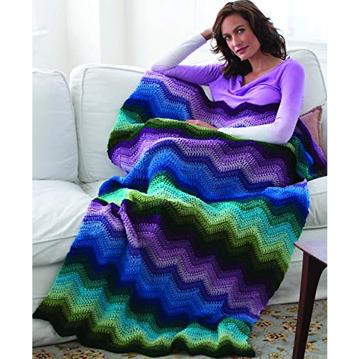 25 Simple & Cozy Crochet Blankets: Easy Patterns for Afghans, Throws, and Baby Blankets