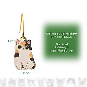 Spinningdaisy Proud Cat Mom Earrings | Gift for Cat Lovers Kitten