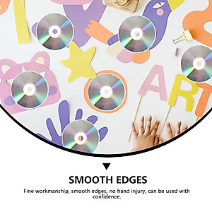 50pcs Hand Decorated Discs Decorative DIY Discs Bird Cd Discs DIY Cd Discs Adornment DIY Discarded Cd Discs Handmade Cd Discs Cd Discs for Home Shop Home DIY Discs