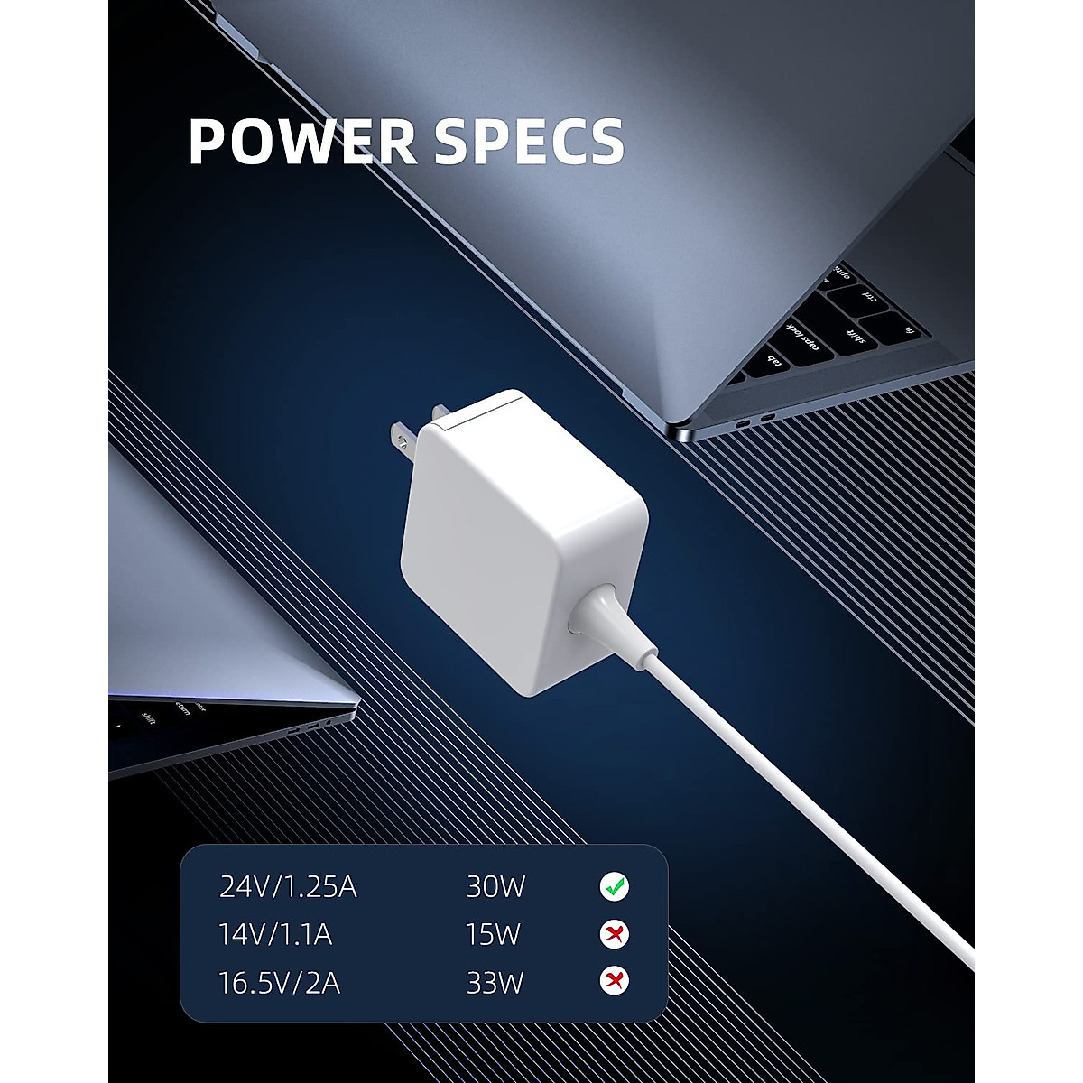 AC Charger Fit for Google Nest Hub Max Smart Speaker 10" Smart Display Wall Power Supply Adapter Cord (Not Fit Nest Hub)