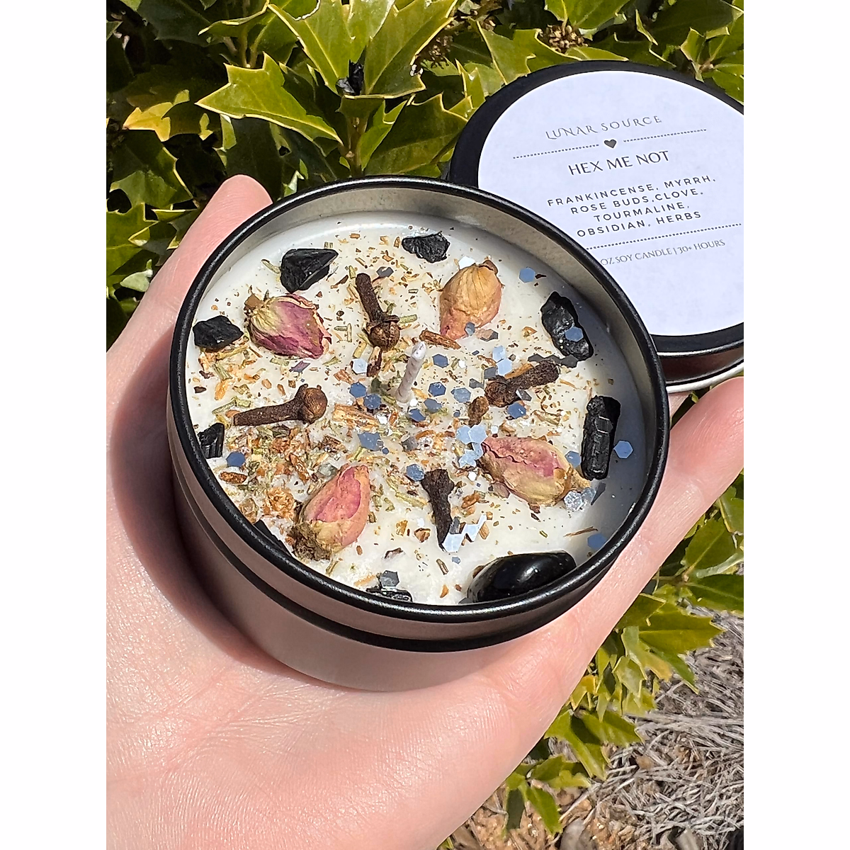 Hex Remover Curse Break Uncrossing Candle | Witchcraft Banishing Reversal Baneful Jinx Protection Intention Crystal Ritual Altar Spell Witchy Gift