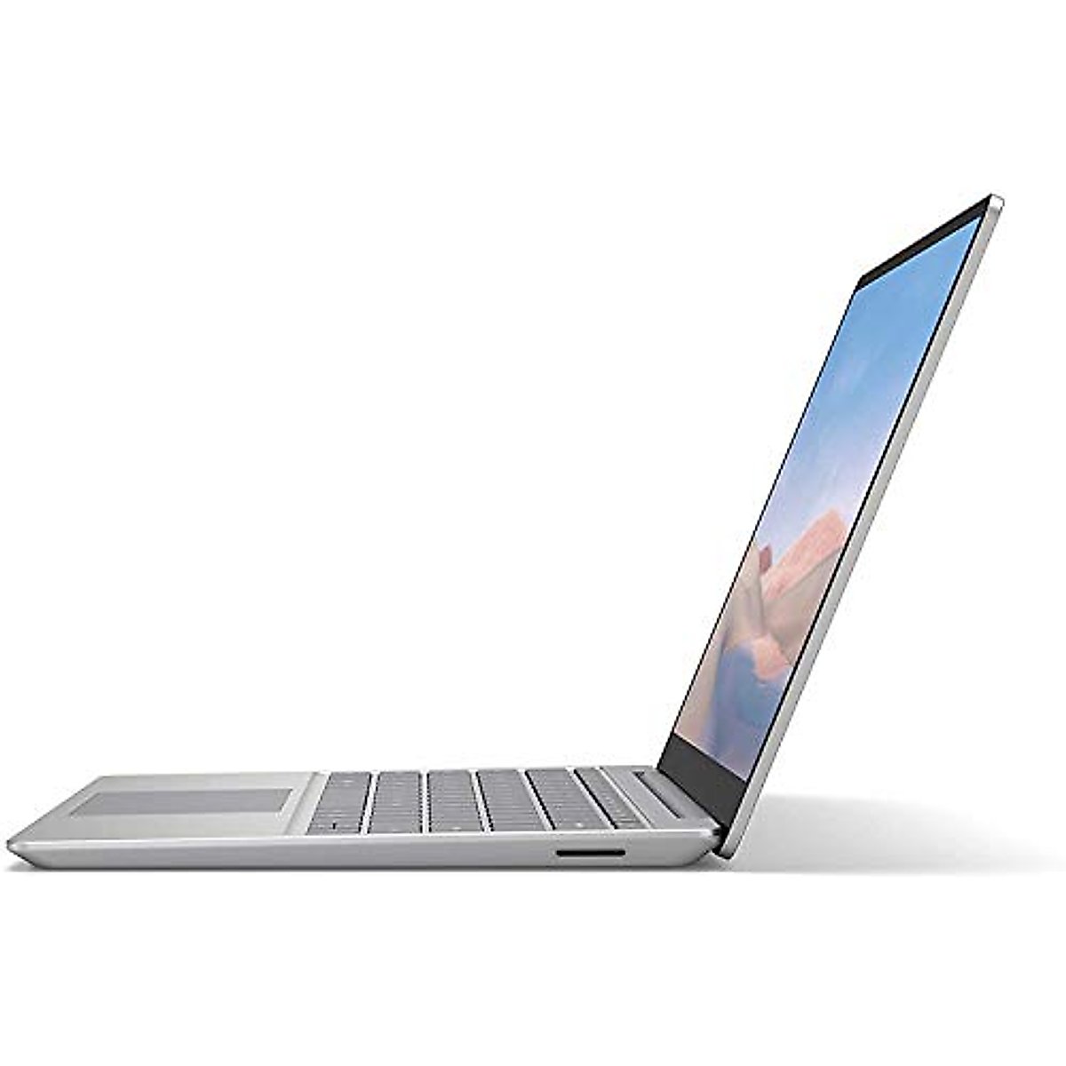 Microsoft 12.4 Multi-Touch Surface Laptop Go, Intel Core i5-1035G1, 8GB RAM, 128GB SSD, Integrated Intel UHD Graphics, Windows 10 Home in S Mode, 1ZZ-00001, Platinum (Renewed)