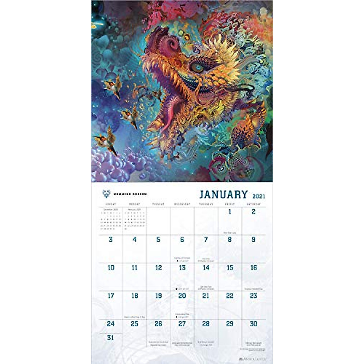 Android Jones 2021 Calendar