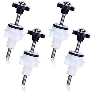 boeemi Toilet Tank Replacement kit Includes Waterproof Rubber Washer for Toilet Tank Bolts and Universal Heavy Duty Toilet Tank to Bowl Bolts