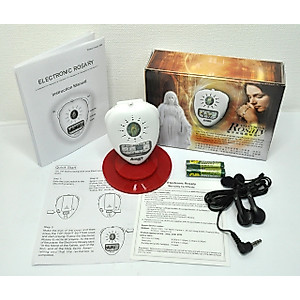 Rosary Beads! Human Voice Electronic Rosary Beads just Like Your Rosary Saying Partner That Keeps You no More Boring. Also Good for Sick in Bed, Independent Living and Learning (English + Espanol)