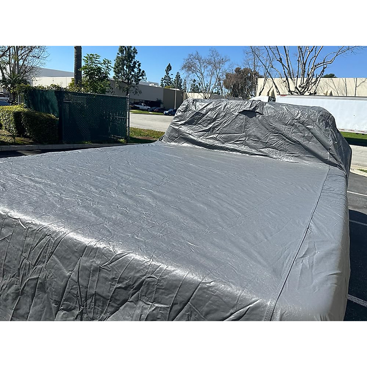 CarsCover Ford F250 F350 F450 Crew Cab 8ft Long Bed Box Premium Truck Car Cover Ironshield Leatherette All Weatherproof 100% Block Sun, Rain, Dust (Crew Cab 8ft Long Bed)