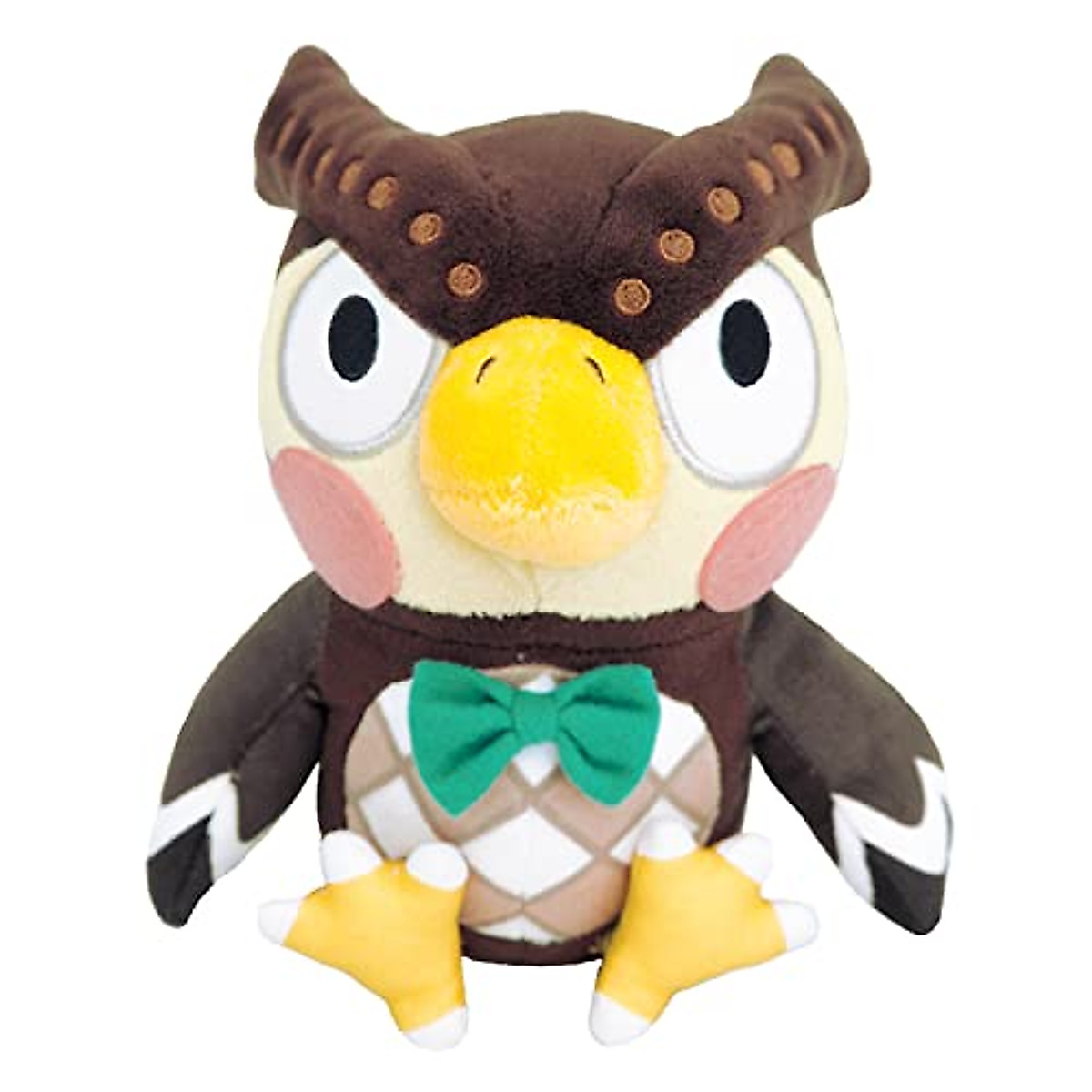 Little Buddy 1839 Animal Crossing New Horizons Blathers 7" Plush, Multicolor