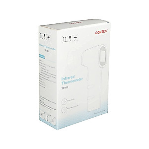 Contec TP500 Medical Infrared Thermometer Baby Thermometer Gun Body Forehead Ear Temperature Gun LCD,Digital Infrared Thermometer for Adults, Kids,Measurement time ≤ 1 Second,one-Year Warranty