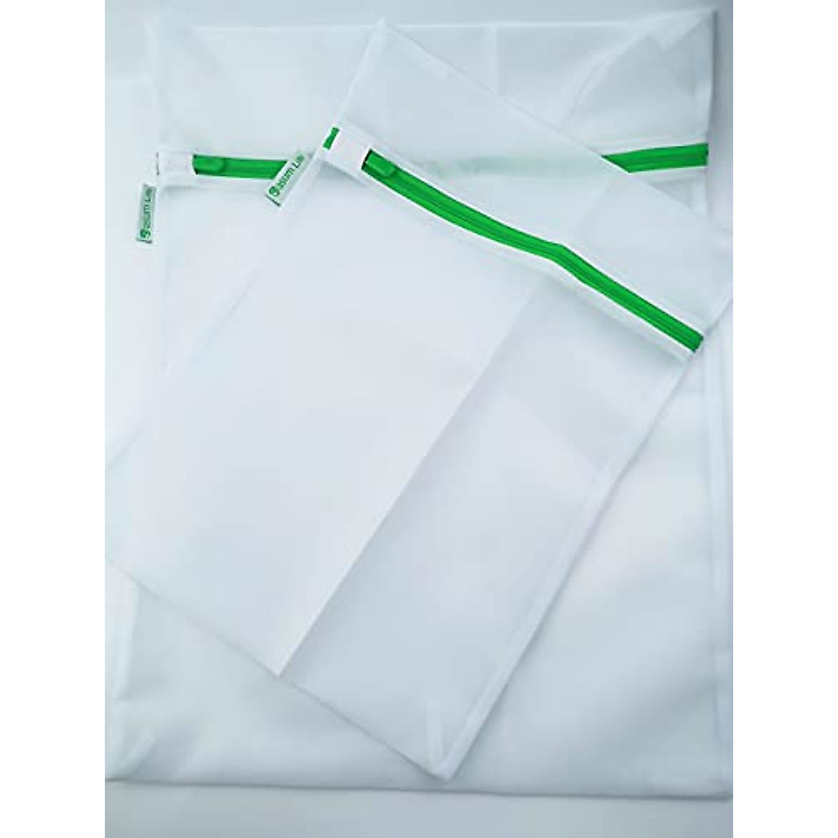 Mesh Laundry Bag, Mesh Laundry Bags for Delicates with Zipper, Mesh Wash Bag, Travel Storage Organize Bag, Clothing Washing Bags for Laundry, Blouse, Bra, Hosiery, Socks, Underwear, Lingerie, 2 Pack（1 Large & 1 Medium）