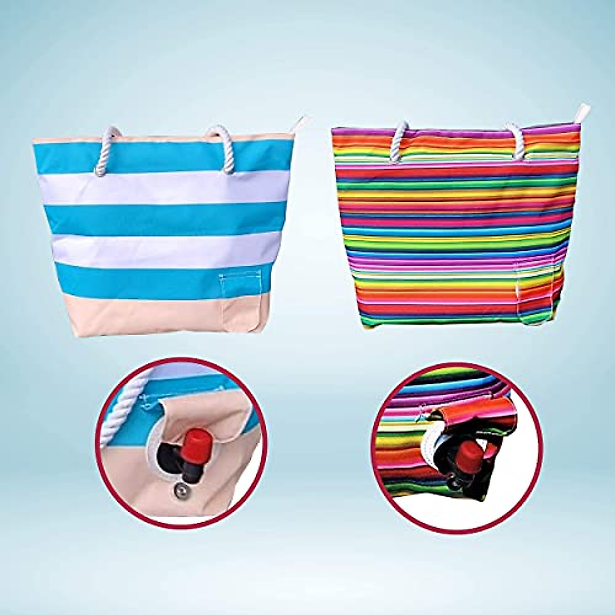 Insulated Wine Purse - Portable Tote w/Spout for Wine, Beer, Any Beverage - Gift for Wine Lovers, Beer Enthusiast, Mixologists, Moms On The Go and Everyone In Between