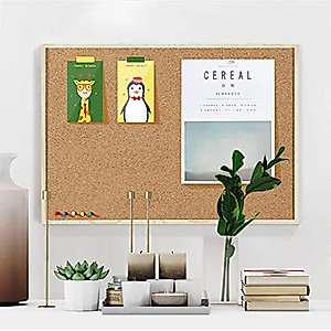 Cork Board Message Board, Wall-Mounted Home Creative Photo Wall, Office Message Board Note Board, Bulletin Board 35x50cm