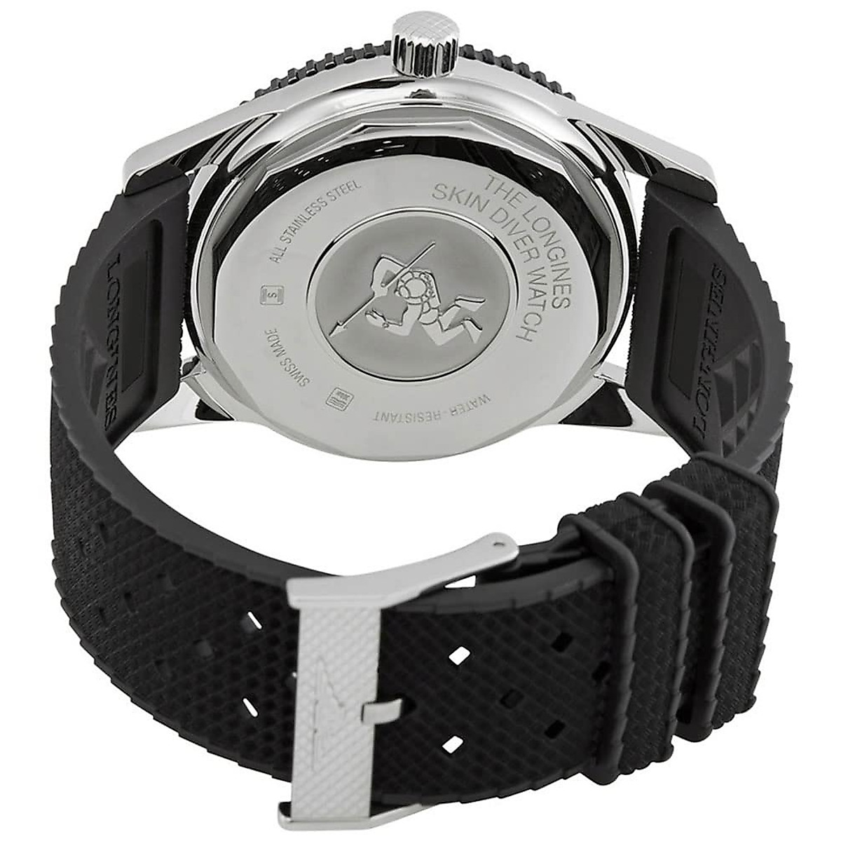 Longines Heritage Automatic Black Dial Men's Watch L2.822.4.56.9