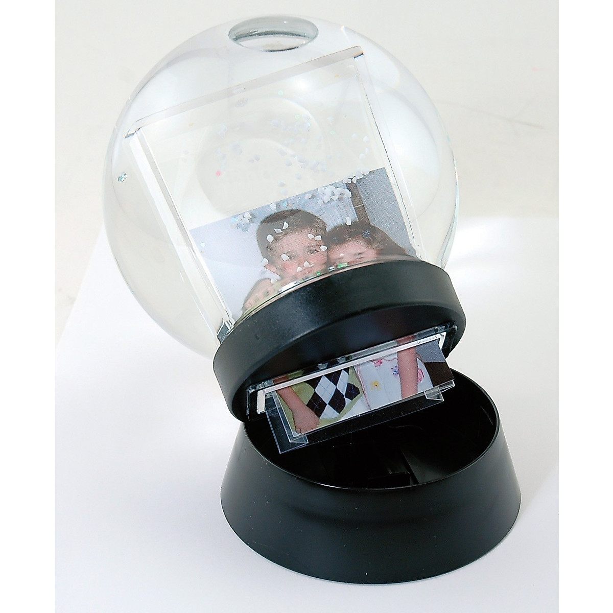 Photo Snow Globe with Black Base