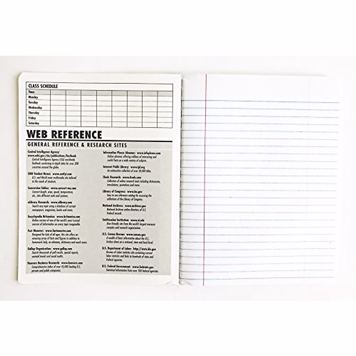 1 Subject Marble Composition Notebook Wide Ruled 100 Sheet 4 Pack