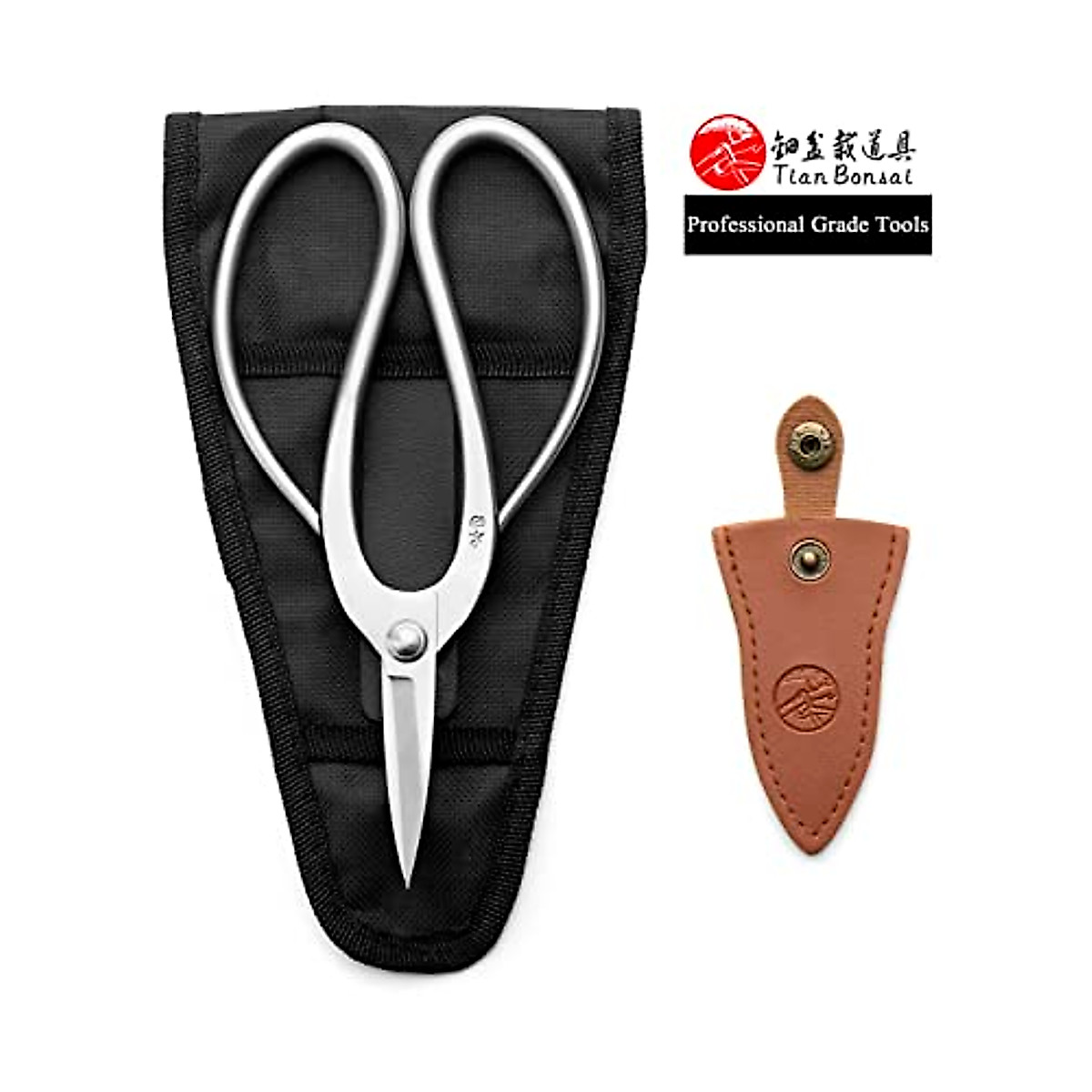 Bonsai Scissors Professional Grade Bonsai Shears Alloy Steel Bonsai Tools Equip With Tool Bag (MT-RBS-190)