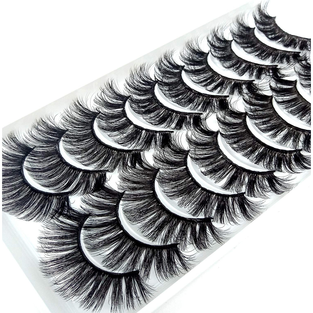 HBZGTLAD 38 Styles 10 pairs natural false eyelashes fake lashes long makeup 3d mink lashes extension eyelash mink eyelashes for beauty (3D112)