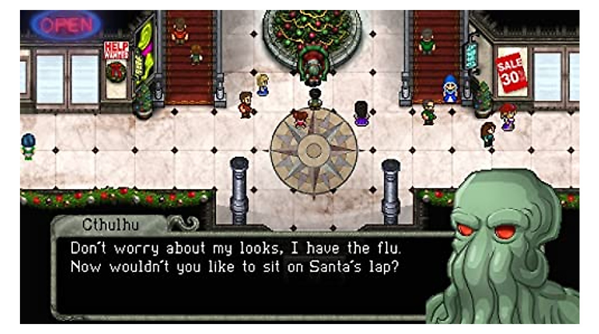 Cthulhu Saves Christmas - Fun PS5 Turn-Based Adventure