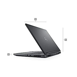 Dell Precision M7730 Laptop, 17.3Inch HD+ (1600x900), Intel Core 8th Gen i7-8850H, 16GB (2x8GB) RAM, 512GB Solid State Drive, Windows 10 Pro (Renewed)