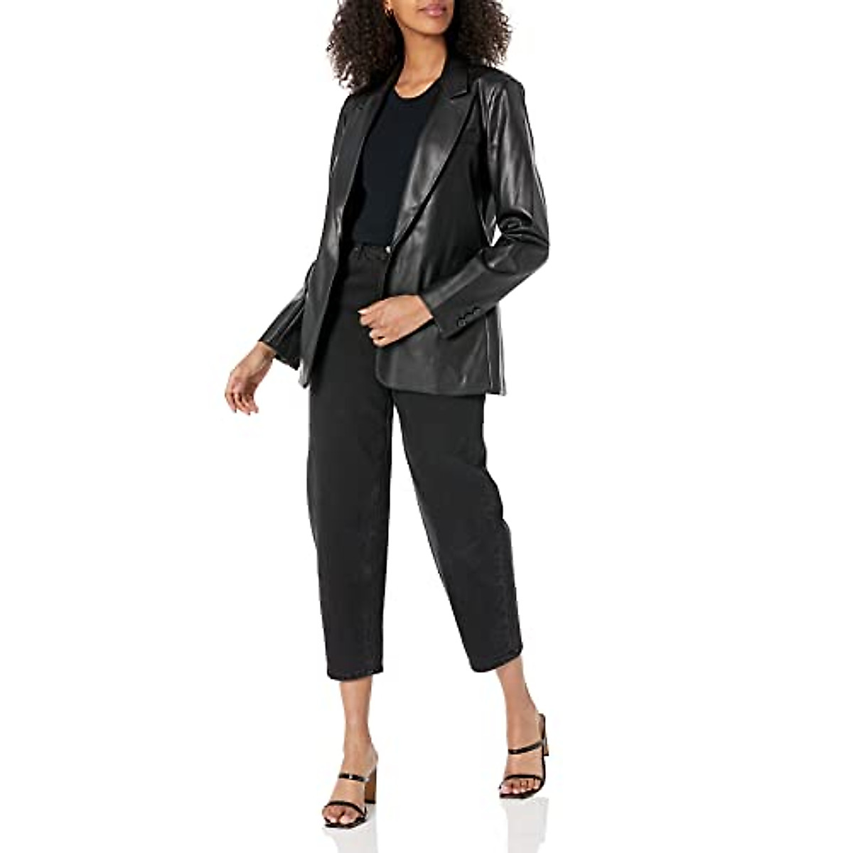 The Drop Women's Anouk Blazer, Black, L