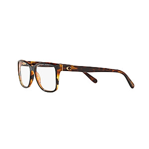 Coach HC6129 Prescription Eyewear Frames, Black Tortoise Laminate/Demo Lens, 54 mm