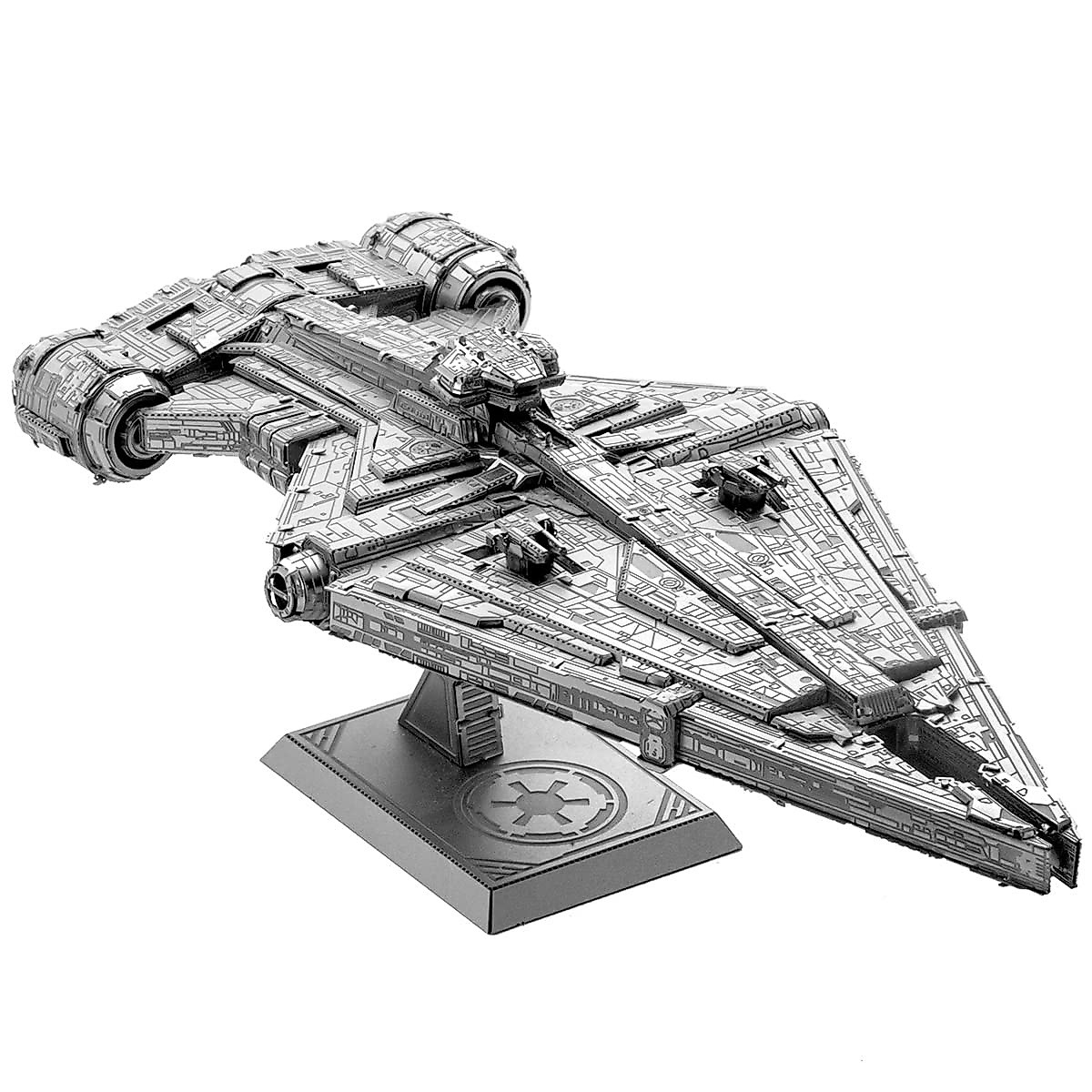 Metal Earth Fascinations Premium Series Star Wars Imperial Light Cruiser 3D Metal Model Kit