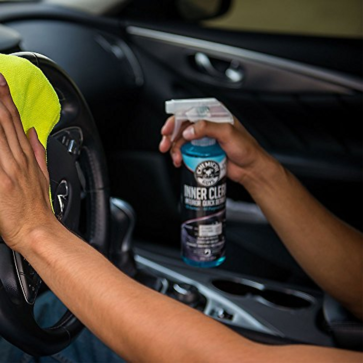 Chemical Guys SPI22216 InnerClean Interior Quick Detailer & Protectant, Baby Powder Scent, 16 oz