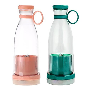 Portable Blender Mini Fruit Juicer Mixer Travel Blender Bottles Small Juice Extractor For Traveling Gym Office Small Electric Blender Juice Extractor