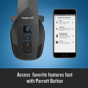 BlueParrott B350-XT BPB-35020 Wireless Noise Canceling Bluetooth Headset with All New Voice Control for Complete Hands-Free Experience