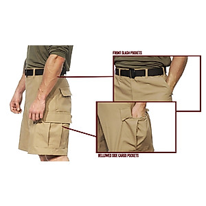 TRU-SPEC Men's BDU Short, Woodland, Medium Regular