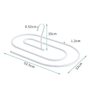 Garneck Metal Clothes Hanger Spiral Shaped Drying Rack Laundry Stand Hanger Rotating Hangers Quilt Coverlet Blanket Clothes Rack Space-Saving Rack Folding Clothes Rack