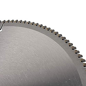 10 Inch 120 Tooth Carbide Tipped Wood Cutting Disc Circular Saw Blade for Cutting Hard & Soft Wood Aluminum with 1 inch Arbor