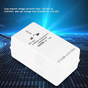 SW-S15 500W Step Up/Buck Channel Voltage Converter Transformer CN Plug International Travel Worldwide Adapter