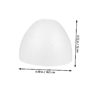 Garneck 3 Pcs Cake Model Cake Decorating Large Decorating Cake Dummie Cake Dome Dummy Cake Athletic Dress Wedding Cake Plates Dresses Cake Decorate Model White Fudge Big Cake