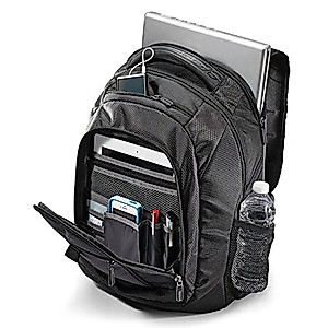 Samsonite Tectonic 2 Medium Backpack, Black, 16.9 x 12.2 x 8.2-Inch