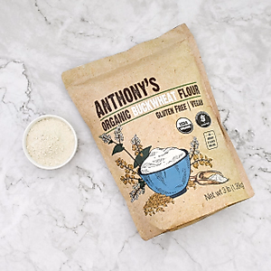 Anthony's Organic Buckwheat Flour, 3 lb, Grown in USA, Gluten Free, Vegan